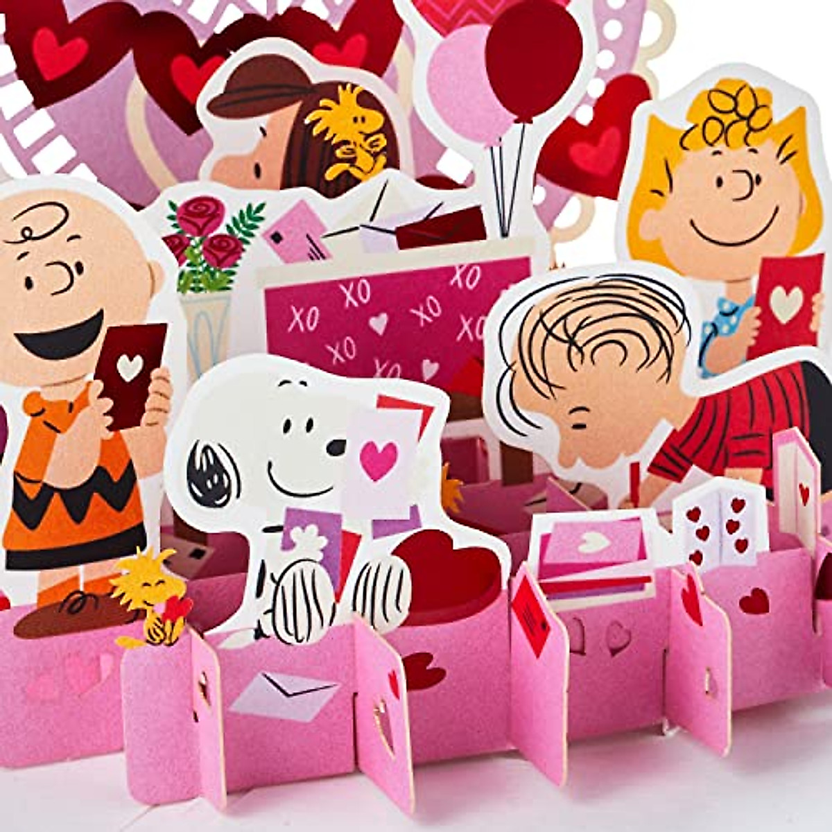 Hallmark Signature Paper Wonder Pop Up Valentines Day Card (Peanuts Gang)
