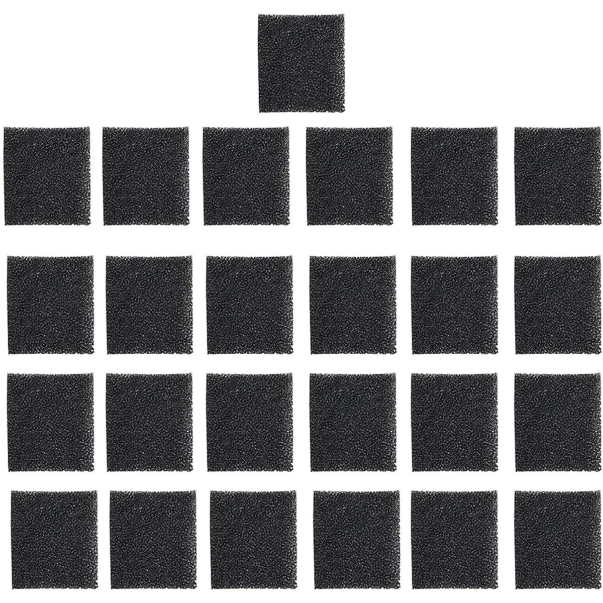 DUORIO Pump Filter Sponge, Filters Sponge Accessories Reduces Dirt in Pump Compatible with Miracle-GRO AeroGarden Pump Harvest, Bounty, Farm, Extra, Ultra -25 Pack