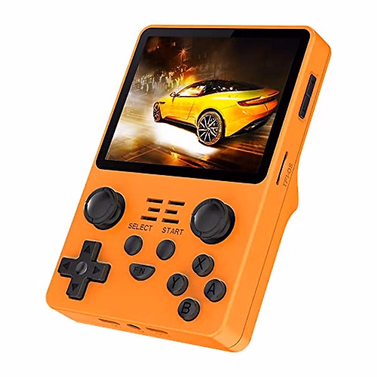 RGB20S Handheld Game Console 3.5 inch Retro Games Consoles Classic Emulator Hand-held Gaming Console Hand Held Video Games System Yellow