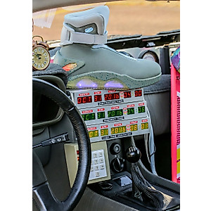 Fun Costumes Back to The Future 2 Adult Light Up Shoes Universal Studios Officially Licensed Size 10 Grey