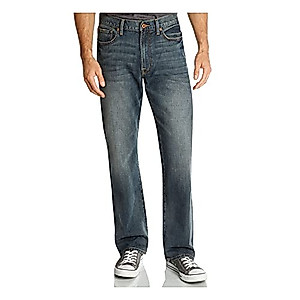 Lucky Brand mens 181 Relaxed Straight Jeans, Ol Wilder Ranch, 38W x 30L US