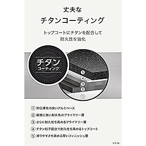 T-fal B55918 Egg Roaster, 4.7 x 7.1 inches (12 x 18 cm), Compatible with Gas Stoves, Cranberry Red, Non-Stick, Red