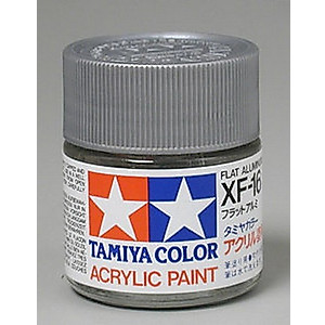 Tamiya 81316 Acrylic XF16 Flat Aluminum 3/4 oz