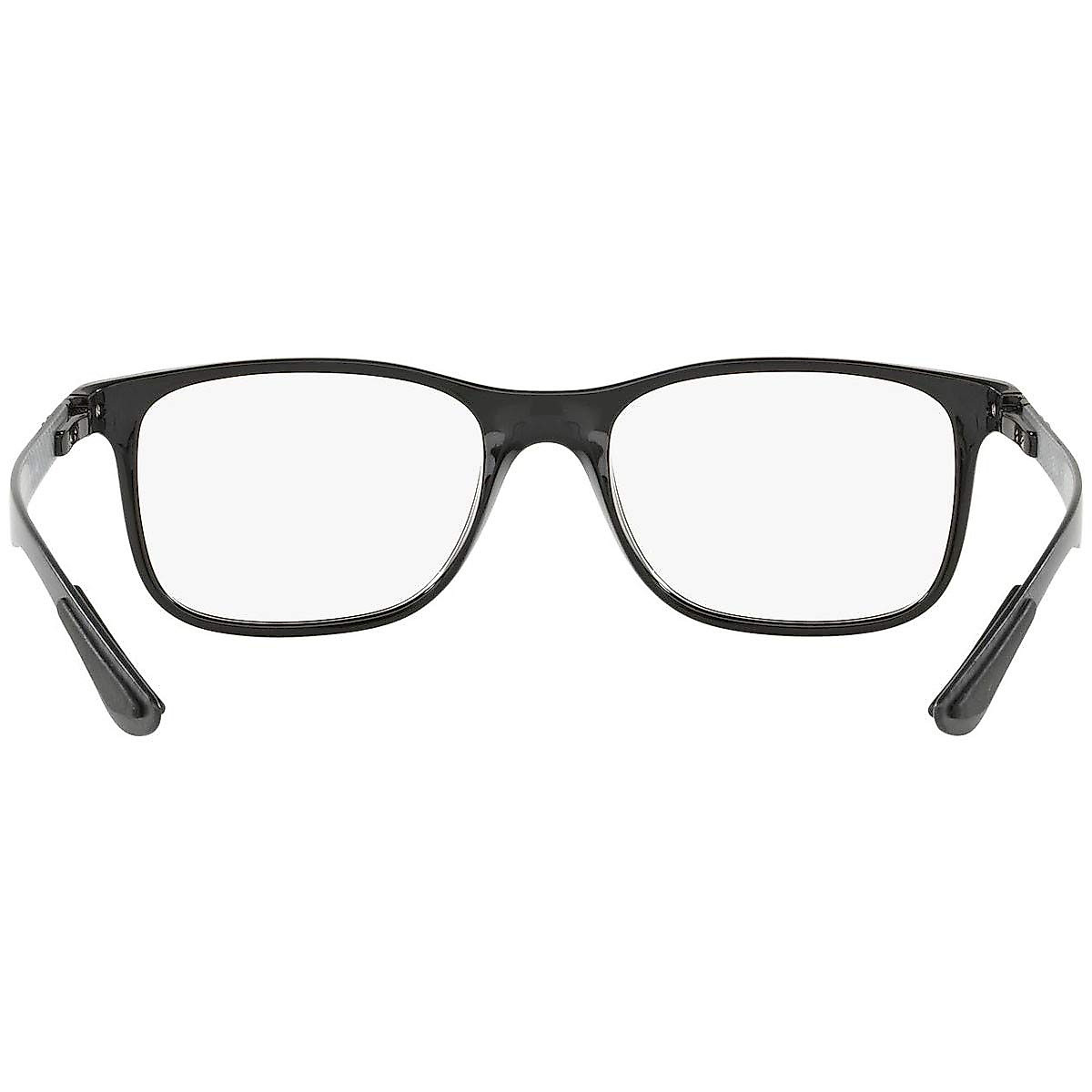 Ray-Ban RX8903 Square Prescription Eyeglass Frames, Black/Demo Lens, 55 mm