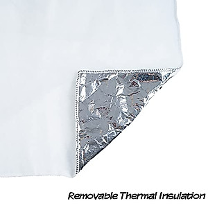 PETMAKER Large/X-Large Self Warming Thermal Pet Crate Pad Brown