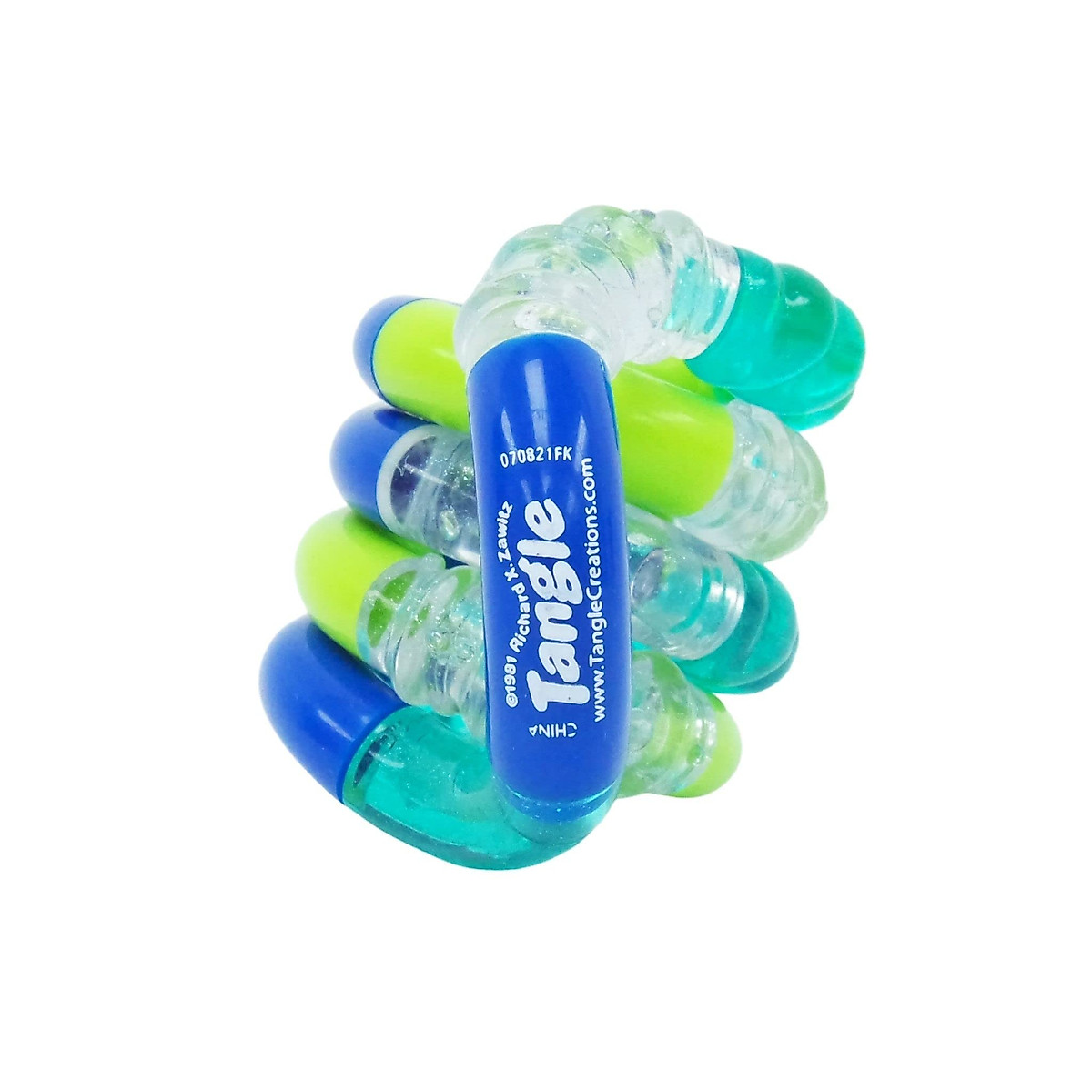 Tangle® Jr. Textured 4-Pack Genuine Tangle Toys Fidget Pack - Textured Fidget Toy Fidgets Pack for Kids and Adults - Fidget Toy for School - Gift for Teens and Adults