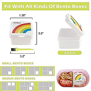 Elykorrne 8 Pack Salad Dressing Container To Go, Small Condiment Containers with Lids, Reusable Sauce Containers, Plastic Condiment Cup, Leak-proof for Lunch Bento Box Kids