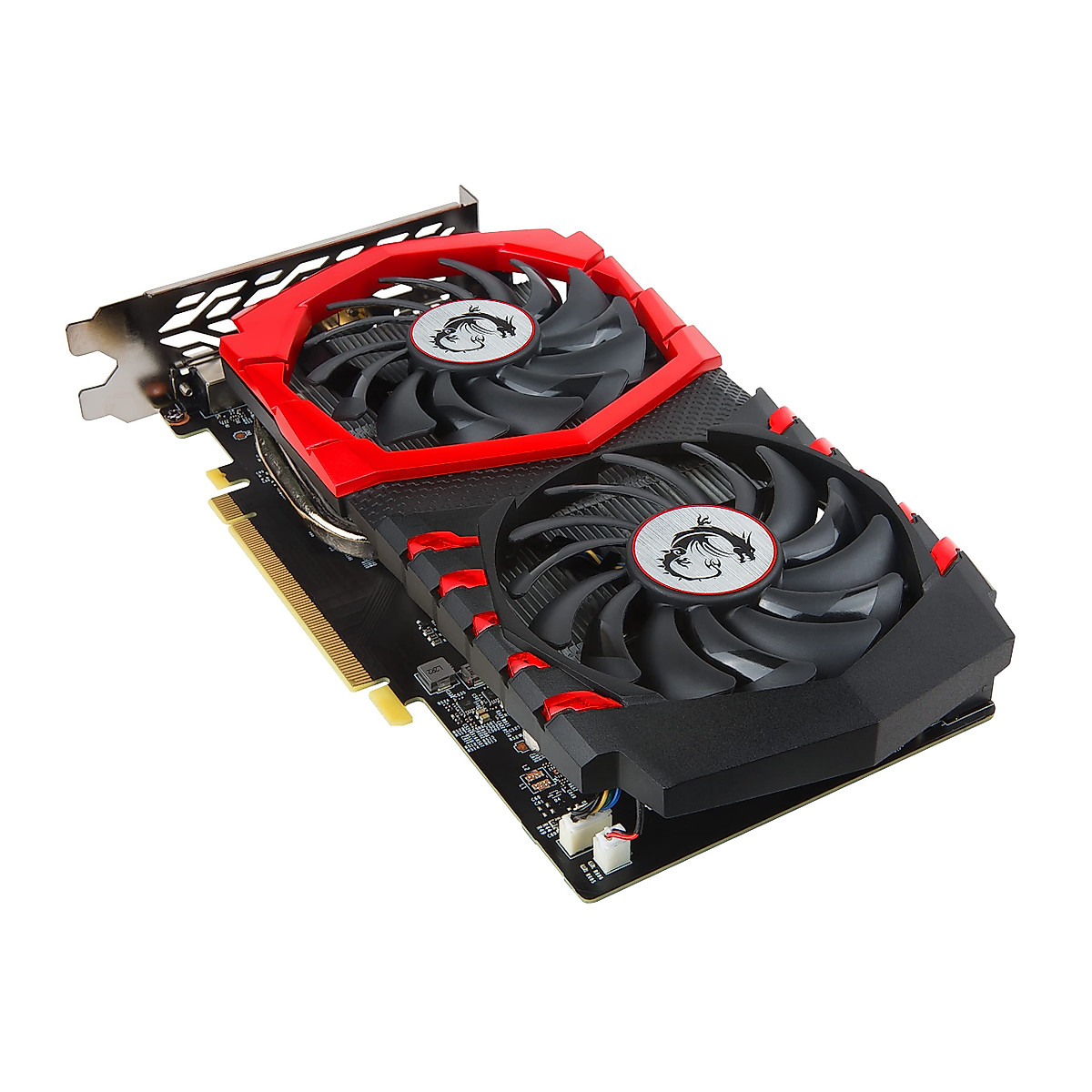 MSI GeForce GTX 1050 Ti Gaming graphics card with Twin Frozr VI cooling system