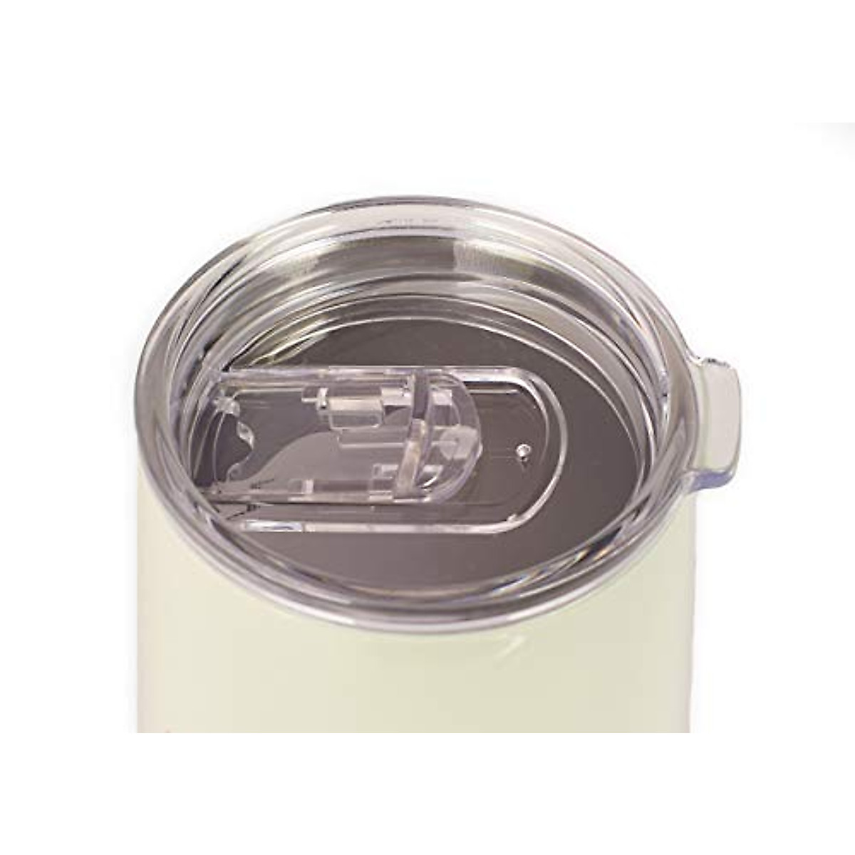 Kate Spade New York Insulated Bridal Stainless Steel Wine Tumbler, 16 Ounce Double Wall Tumbler for Bride to Be, Stemless Travel Cup with Lid, Miss to Mrs. (White)