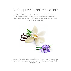 Pet Parents® Pet WiPees™ Cat All Purpose Cat Wipes, Pet Wipes, All Purpose Wipes for Cats & Cat Bath Wipes, Cat Cleaning Wipes (100 Count (Pack of 1), Natural)