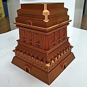 2.85 mm Silk Copper PLA 3mm 3D Printer Filament 1KG 2.2LBS Spool PLA Printing Material Silky Shiny Shine PLA Metal Metallic Red Copper CC3D