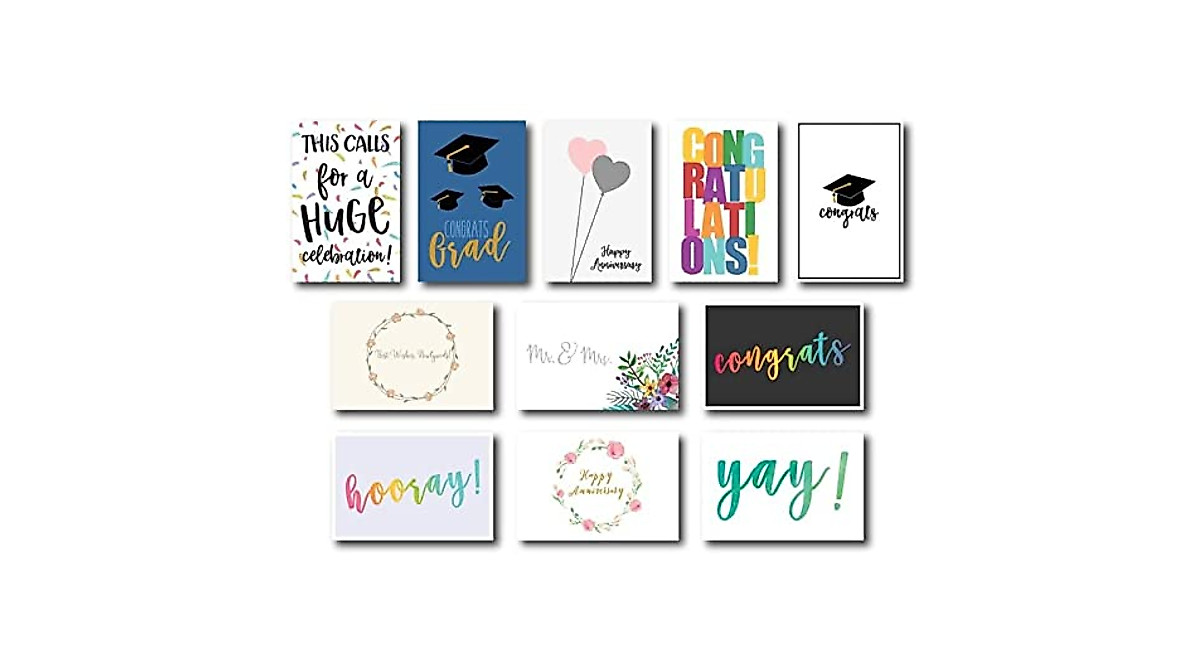 36 Pack All Occasion Greeting Cards for Every Celebration