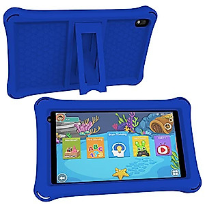 ATOZEE 8 Inch Kids Tablet, Android 11 Toddler Tablet, 32GB ROM+2GB RAM, Quad-core Processor, 1280x800 IPS HD Eye-Care Touchscreen, 8MP Camera Tablets PC with Silicone Case