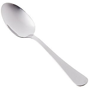 Winco 12-Piece Elite Teaspoon Set, 18-0 Stainless Steel,Silver