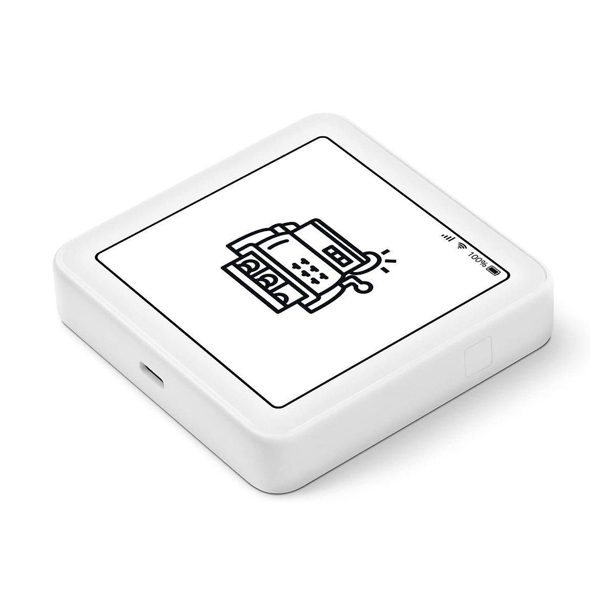SumUp Solo Credit Card Payment Card Reader with Charging Station. Full Touch-Screen Interface with Free SIM Card and Mobile Data (SumUp Solo)
