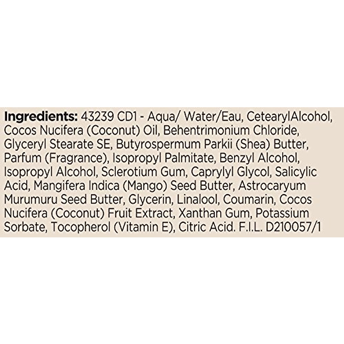 Carol's Daughter Coco Creme Hair Mask for Very Dry Hair with Coconut Oil and Mango Butter, 12 oz