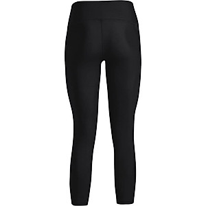 Under Armour Womens HeatGear Armour High Waisted Ankle No-Slip Leggings , Black (001)/White , Small