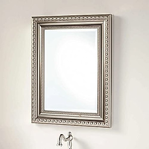 Signature Hardware 412761 Bernstein 20" x 26-1/8" Framed Single Door Medicine Cabinet