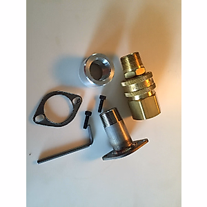 GenExhaust Compatible with Honda EU6500iS/EU7000iS Generator 1-1/2" Quick Disconnect Silicone Exhaust Extension 8 Foot Length