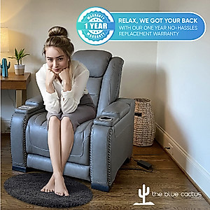 Universal Power Cord for Recliner Chair - Compact 2-Pin Power Adapter for Recliner Sofa, Lift Chair, Recliner Couch - 2A AC/DC Switching Power Supply Compatible with Most Makes & Models