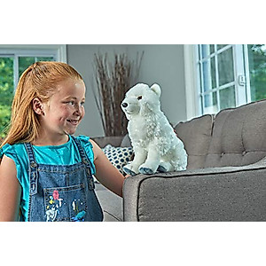 Wild Republic Arctic Wolf Plush, Stuffed Animal, Plush Toy, Gifts for Kids, Cuddlekins 12"