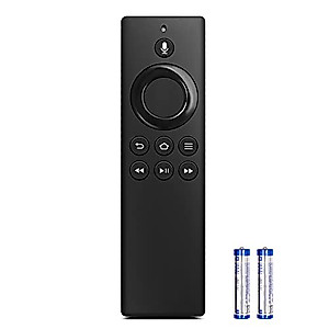 2nd Gen DR49WK B PE59CV Replacement Voice Remote for Amazon Fire TV Stick (2nd Gen/3rd Gen/Lite/4K) Fire TV Cube (1st Gen/2nd Gen, and Later) Fire TV (3rd Gen, Pendant Design)