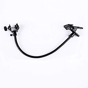 TRUMAGINE 20" Ajustable Jaws Flex Clamp Mount Clip Gooseneck Extension for Gopro Cameras Studio Stand Lighting Accessories