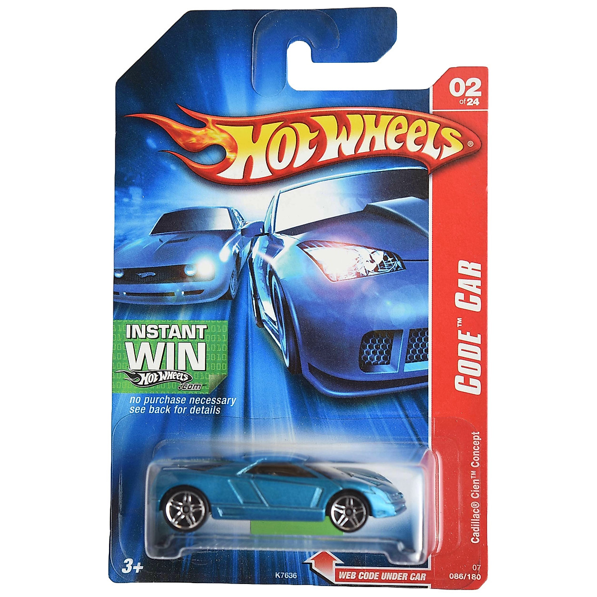 Hot Wheels Cadillac Cien Concept, Code Car 2/24