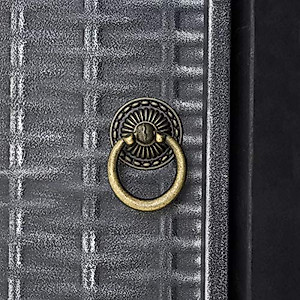 RST Brands Sego Lily Logan Steel Outdoor Patio Round Fire Table, with Fiber Concrete Top, 40000 BTUs, PE Wicker, Backyard, 30x30 Inch, Gray