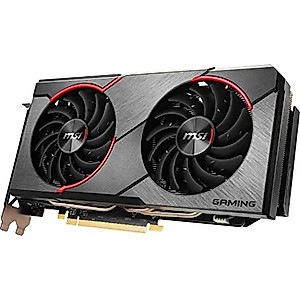 MSI Gaming Radeon RX 5500 XT Boost Clock: 1845 MHz 128-bit 8GB GDDR6 DP/HDMI Dual Torx 3.0 Fans Crossfire Freesync VR Ready Graphics Card (RX 5500 XT Gaming X 8G)