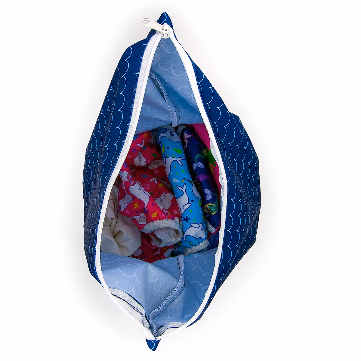Wet Bag by BBLittles | Baby Cloth Diapers | Swimsuits | Breast Pump Parts | Gym Clothes | Travel | Toiletry Bag | Waterproof |Wet Dry Bag Keeps Things Dry. Keep in Your Diaper Bag or Purse.