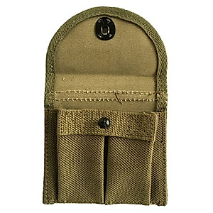 (Pack of 5) U.S WWII M1 Carbine Buttstock Ammo Ammunition Cartridge Magazine Pouch WW2