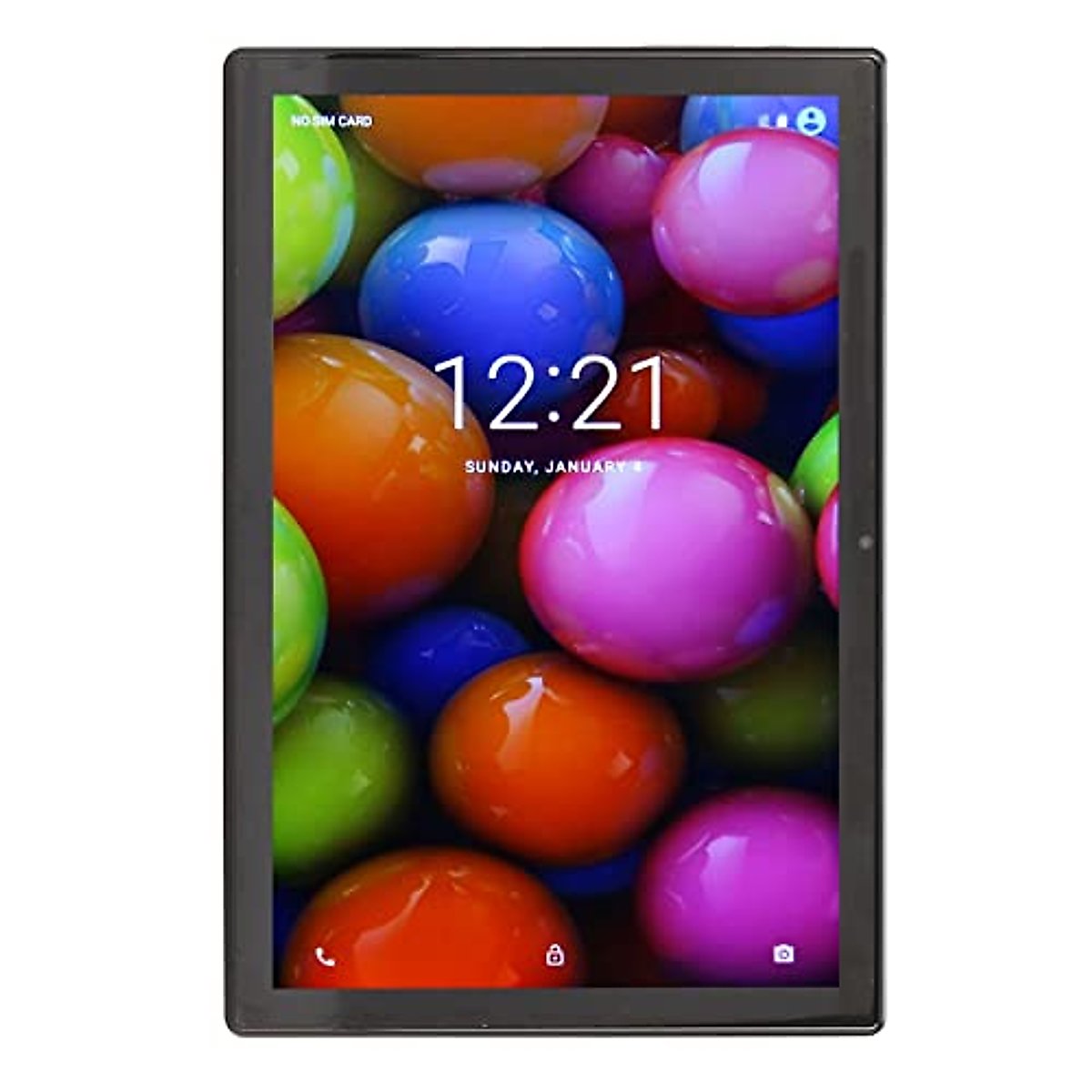 10.1in Tablet, Calling Tablet 100‑240V 8 Core CPU for Android 11 for Learning (US Plug)