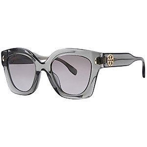 Tory Burch TY7201U 194111 Sunglasses Women's Transparent Sage/Grey Gradient 49mm