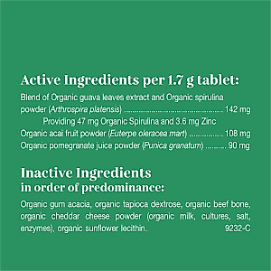 EverRoot Dog Supplements Powered by Purina Immunity Chewable Tablet with Spirulina and Antioxidants - 3.6 oz. Canister