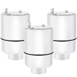 Fil-fresh 3-Pack Faucet Water Filter Replacement for PUR®, PUR® PLUS Filtration System, Model FM-3700, PFM400H, PFM350V, Filter# RF3375, NSF Certified (White)
