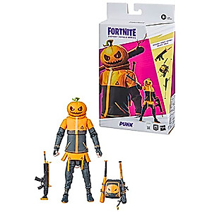 FORTNITE Victory Royale Series Punk Collectible Action Figure with Accessories, 6-inch Scale