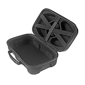 GOTRUTH Travel Case Compatible with Xbox Series S - Hard Shell Series S Carrying Case with Protective Foam Compartments for Console, Controller, HDMI Cable (Xbox Series S, Black 1)