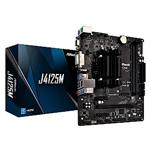 ASRock J4125M Intel® Quad-Core Processor J4125 (Up to 2.7 GHz) Motherboard