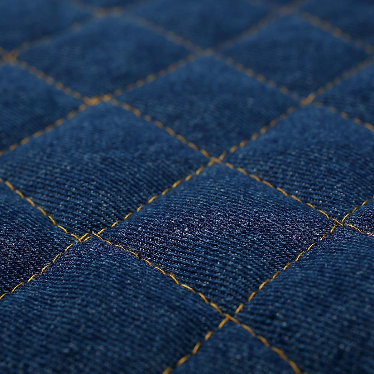 100% Cotton Potholders Kitchen Everyday Basic Terry Pot Holder Heat Resistant Large Coaster Hot Pads Kit Trivets Set for Cooking and Baking Set of 3 Dark Blue