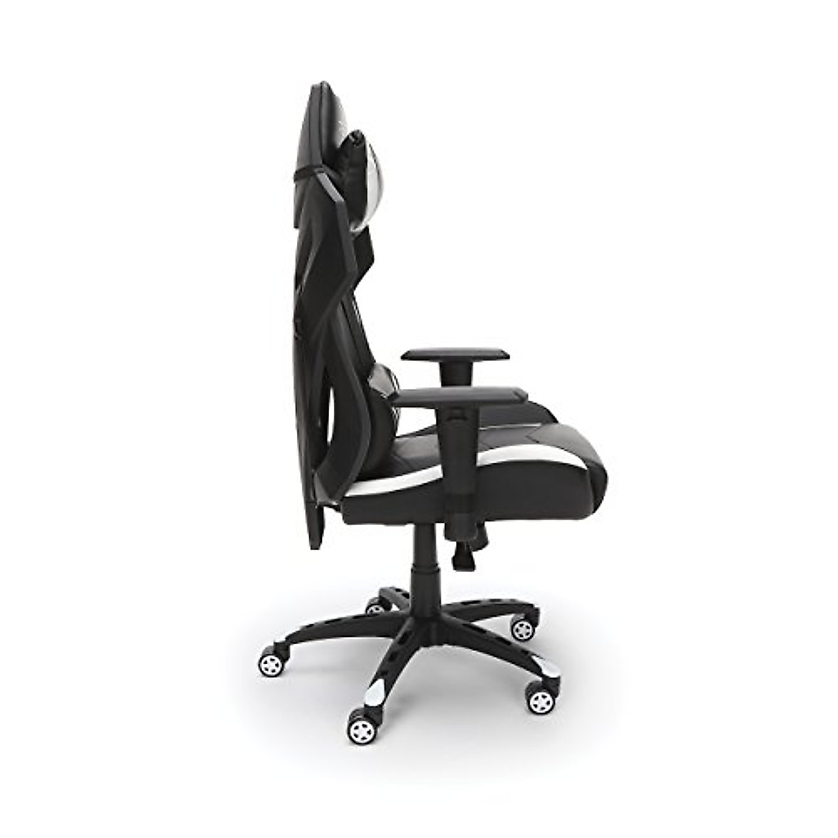RESPAWN RSP-205 Racing Style Gaming Chair, Leather, White