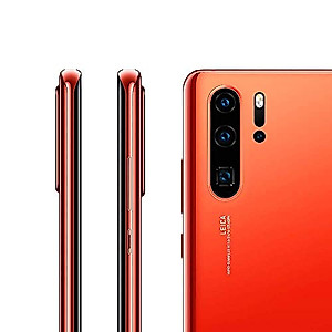 Huawei P30 Pro Dual/Hybrid-SIM 128GB VOG-L29 (GSM Only, No CDMA) Factory Unlocked 4G/LTE Smartphone - International Version (Amber Sunrise)