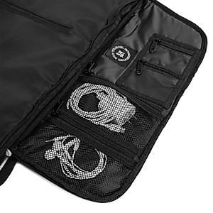 GRIPMODE travel backpack with laptop compartment black - backpack with two adjustable and removable interior walls - 27 l capacity sports backpack for ladies and men