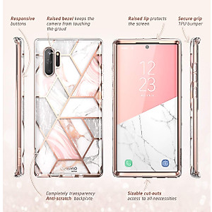 i-Blason Cosmo Series Case for Galaxy Note 10 Plus/Note 10 Plus 5G 2019 Release, Marble