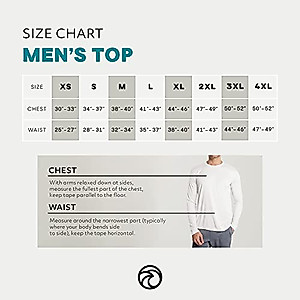 Vapor Apparel Men's Outdoor UPF 50+ Long Sleeve T-Shirt, UV Sun Protection for Fishing, Running, Hiking, XL, White