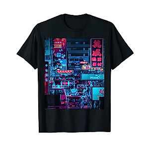Cyberpunk Clothing, Hong Kong Cyberpunk Cyberpunk Streetwear T-Shirt