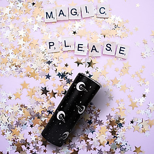 Witch Tumbler with Lid and Straw-Gothic Decor-Stainless Steel Insulated-Witchy Gifts-Skinny Halloween Tumbler for Women Daughter Girlfriend Teenage Girls-Travel Iced Coffee Cup Mug-20 oz Tumbler