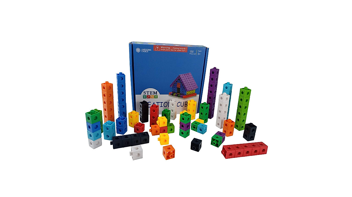 Unlimited Creation Math Link Cubes - Fun for Kids