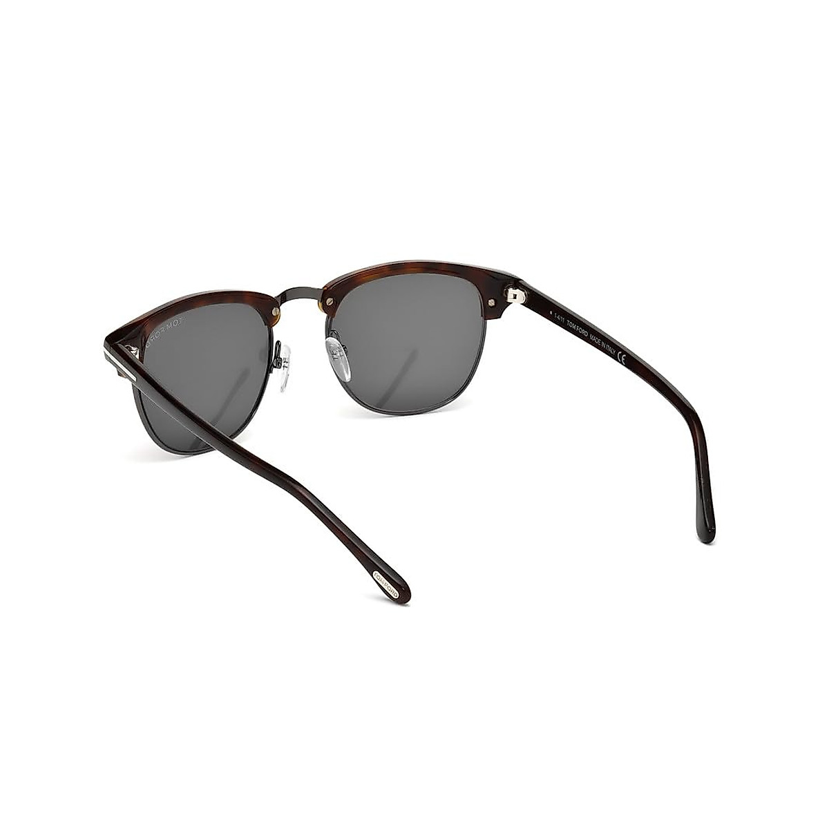 Sunglasses Tom Ford FT 0248 Henry 52A Gunmetal, Dark Havana/Smoke Lenses