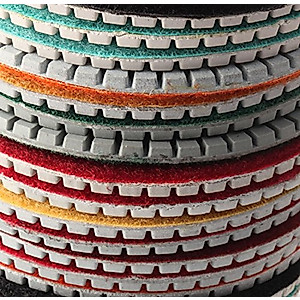 8 Inch 200mm Diamond Polishing Pad 8 Pieces Wet/Dry Granite Concrete Sander Glass Marble Counter top Free Priority SHIP